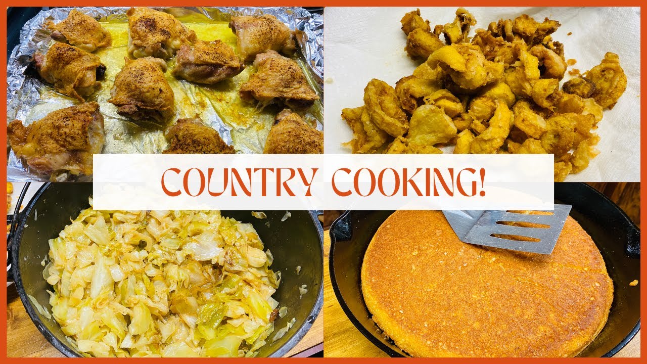 Country Cooking…Delicious food from the Garden! - YouTube