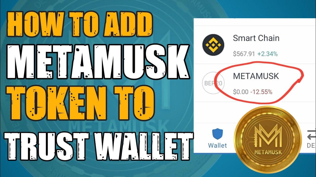 How To Add METAMUSK To Your Trust Wallet || Adding METAMUSK TOKEN In ...