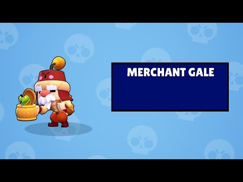 Exclusive Merchant Gale Skin! - Brawl Stars - YouTube
