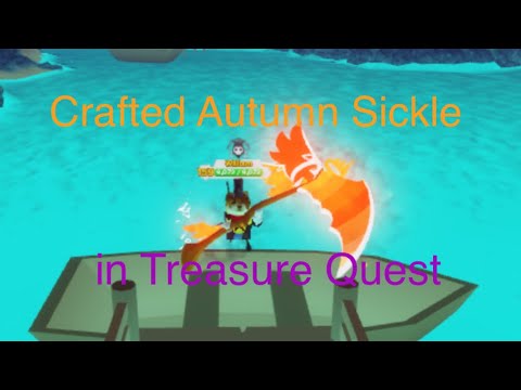 Crafted Autumn Sickle in Treasure Quest - YouTube