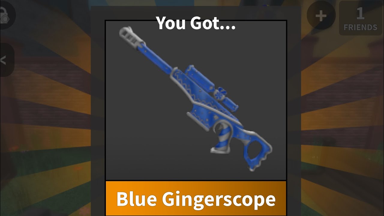 claiming my #91 Blue Gingerscope in Murder Mystery 2 (short video ...