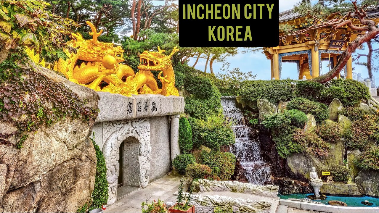 Incheon City Korea | Hidden Gems in Korea | Hyeungrunsa Temple | Songdo ...