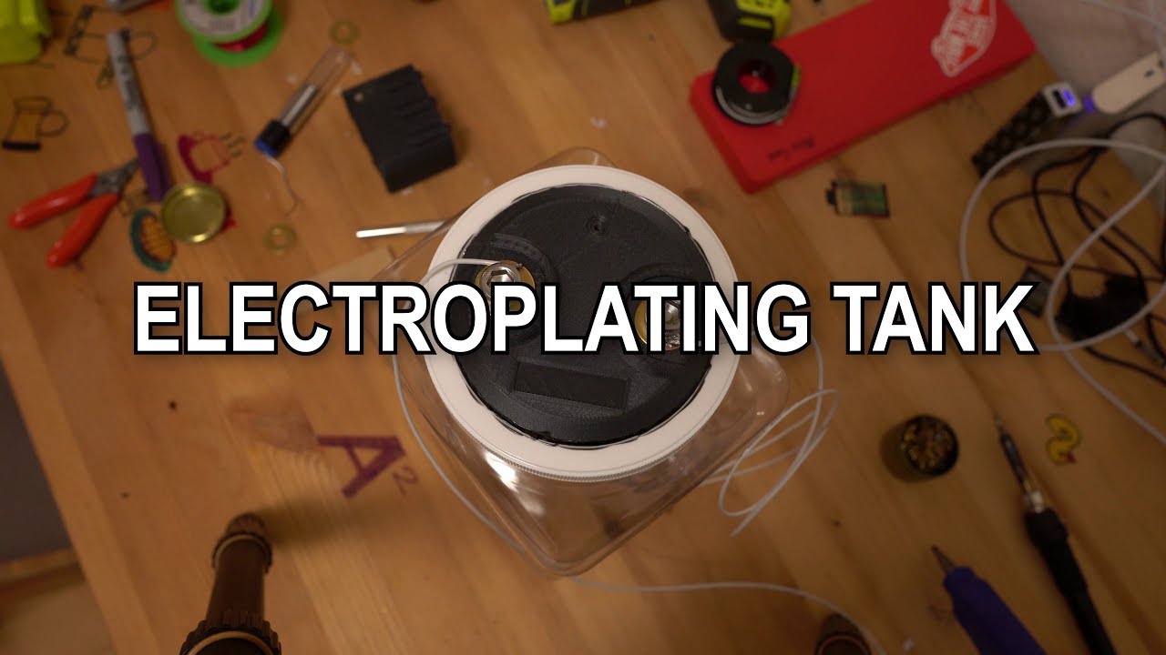 HOW-TO: Electroplating Tank - YouTube