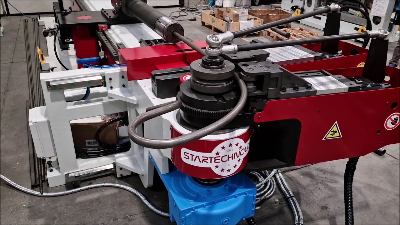 Bending Machine HEAVY BEND 900 - 3D Free Form - YouTube