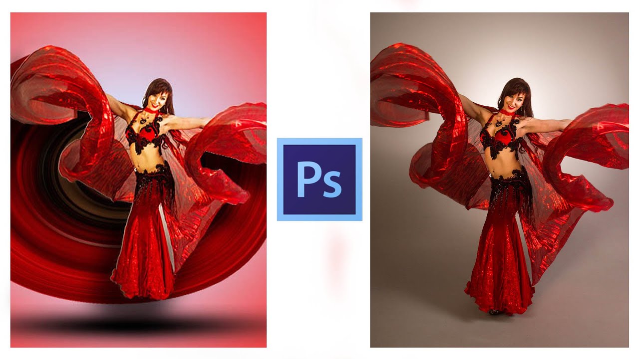 POSTER CON EFECTO BARRIDO CIRCULAR, AVANZADO, TUTORIAL PHOTOSHOP EN ...