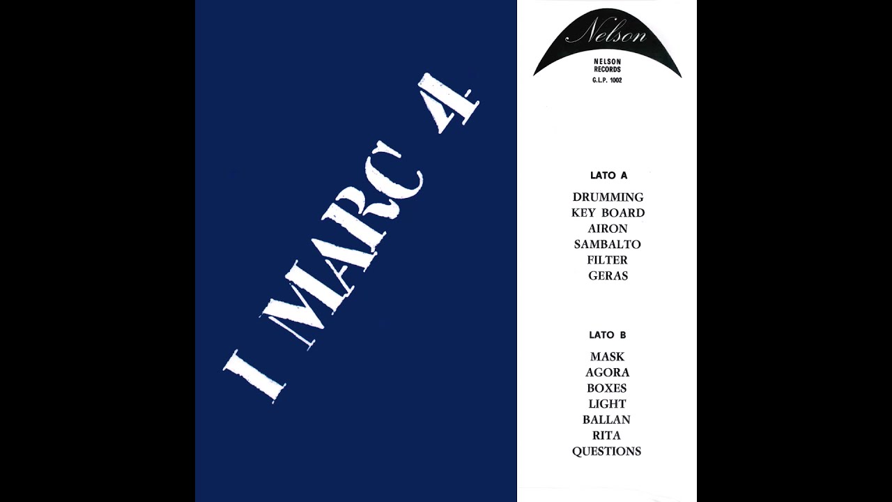 I MARC 4 - Drumming (1970). Acordes - Chordify