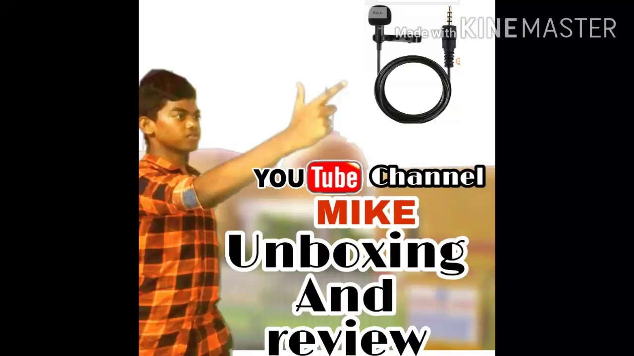 Youtube channel mike unboxing and review in tamil - YouTube