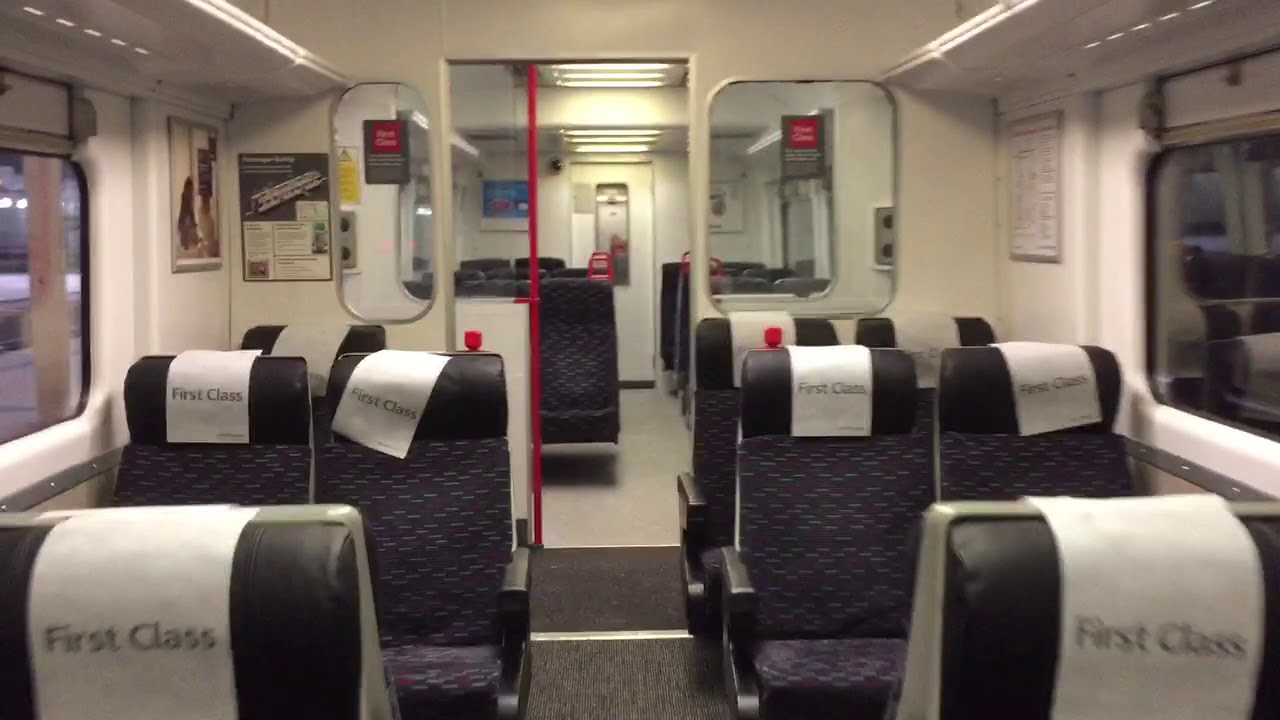 Greater Anglia Class 317 346 Interior Walk-Through at London Liverpool ...