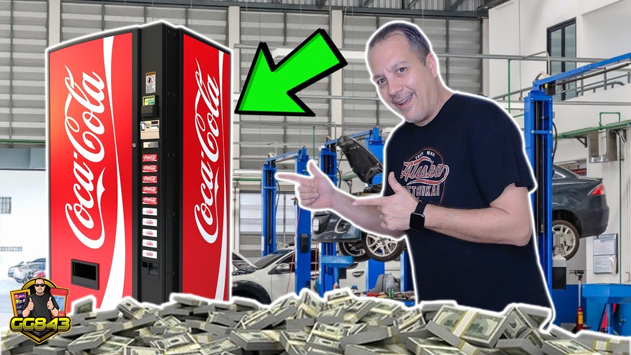 Vending Machine Fix: Stocking, Cash Collection & Latch Adjustment! 💵🛠️ ...
