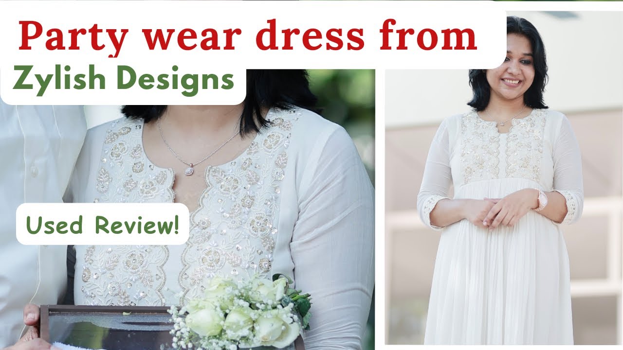 Party wear dress haul | Zylish designs review | Malayalam # ...