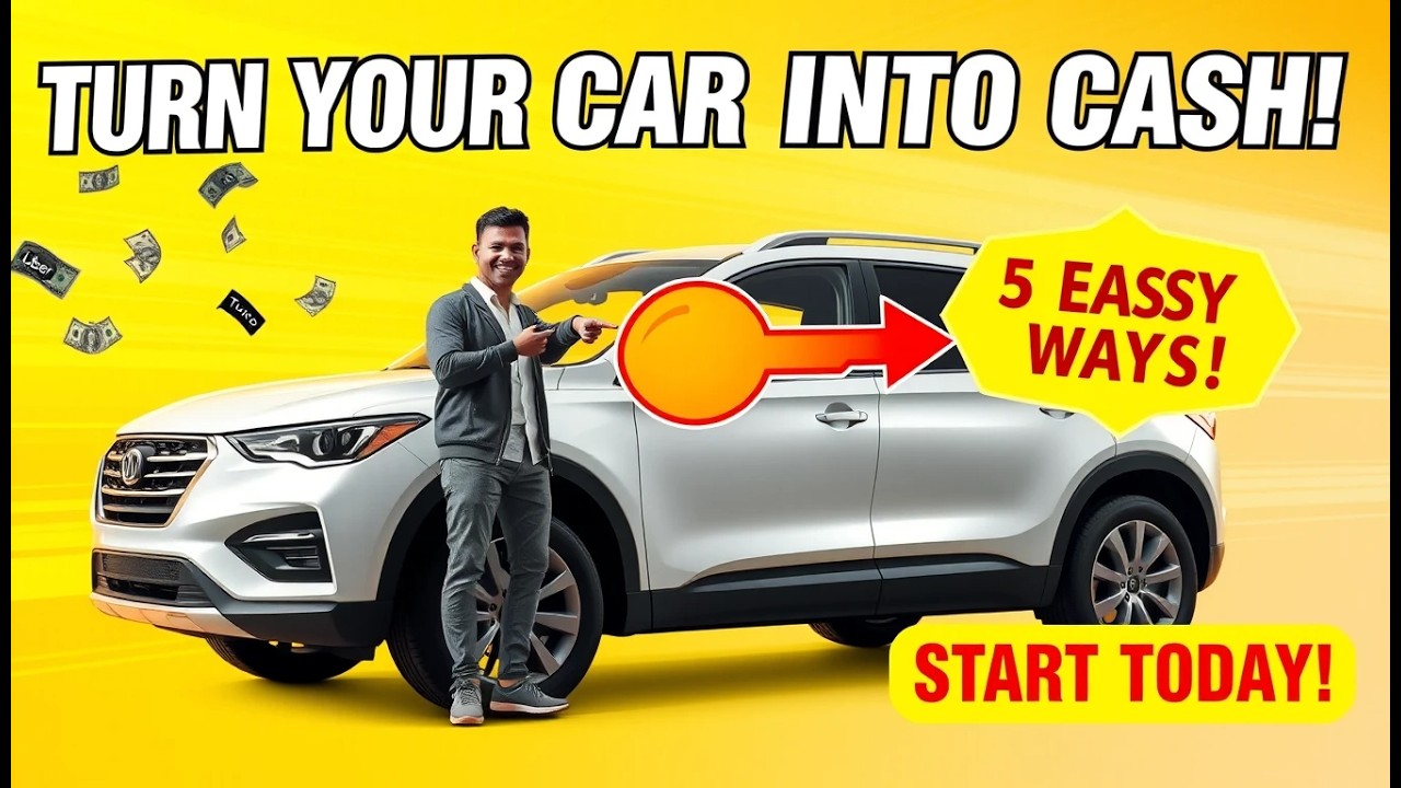 5 Ways to Make Money With Your Car in 2025 (Earn $500+/Week!) - YouTube