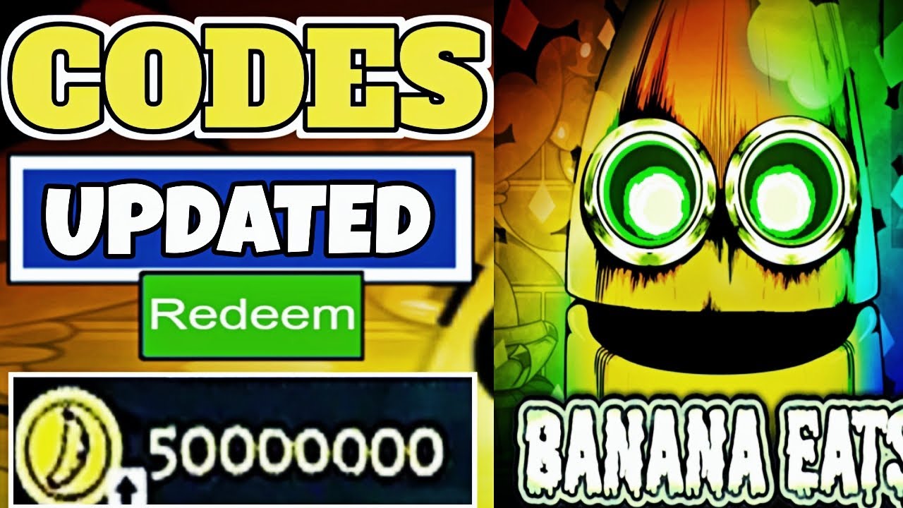 NEW BANANA EATS CODE / BANANA EATS CODE / ROBLOX BANANA EATS REDEEM ...