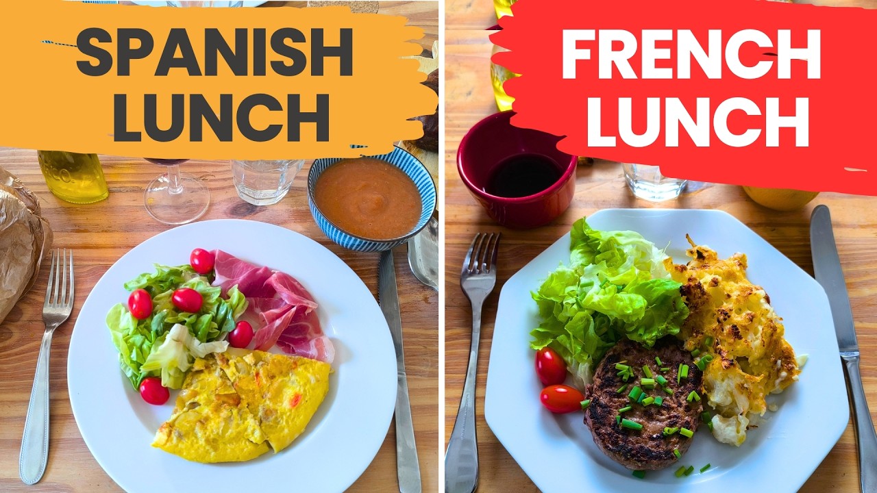 French vs Spanish food: Eating habits explained, a Day of eating ...
