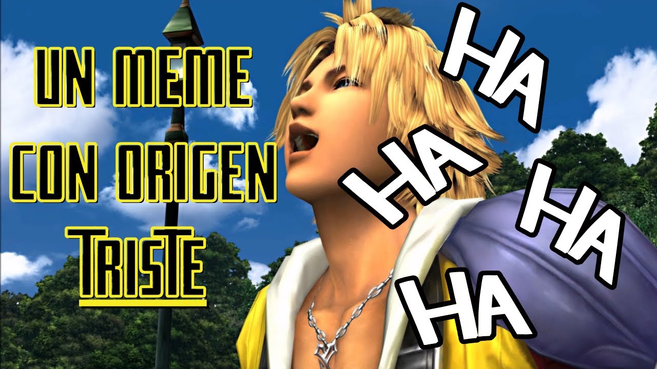 ORIGEN TRISTE del MEME de la RISA de TIDUS | FINAL FANTASY X - YouTube