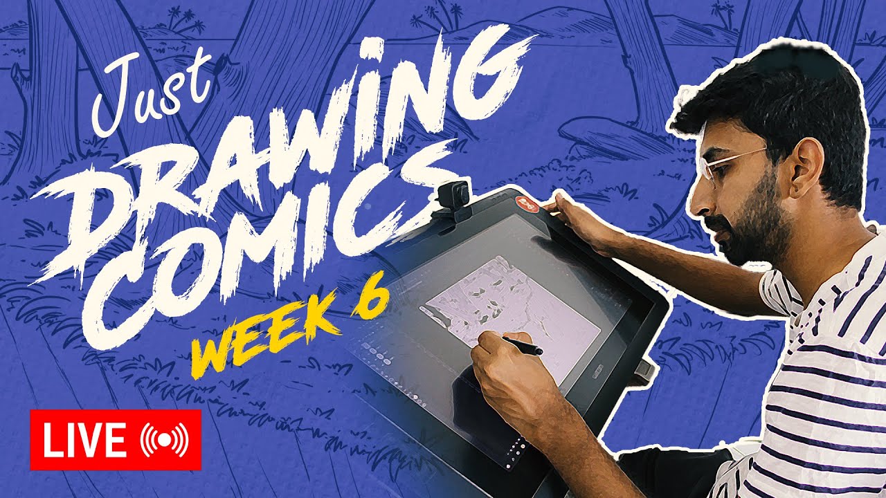 Just Drawing Comics | Live Stream | Week #06 - YouTube