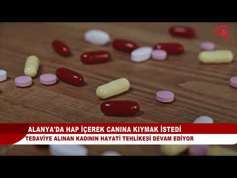 HAP İÇEREK İNTİHAR ETMEYE KALKIŞTI