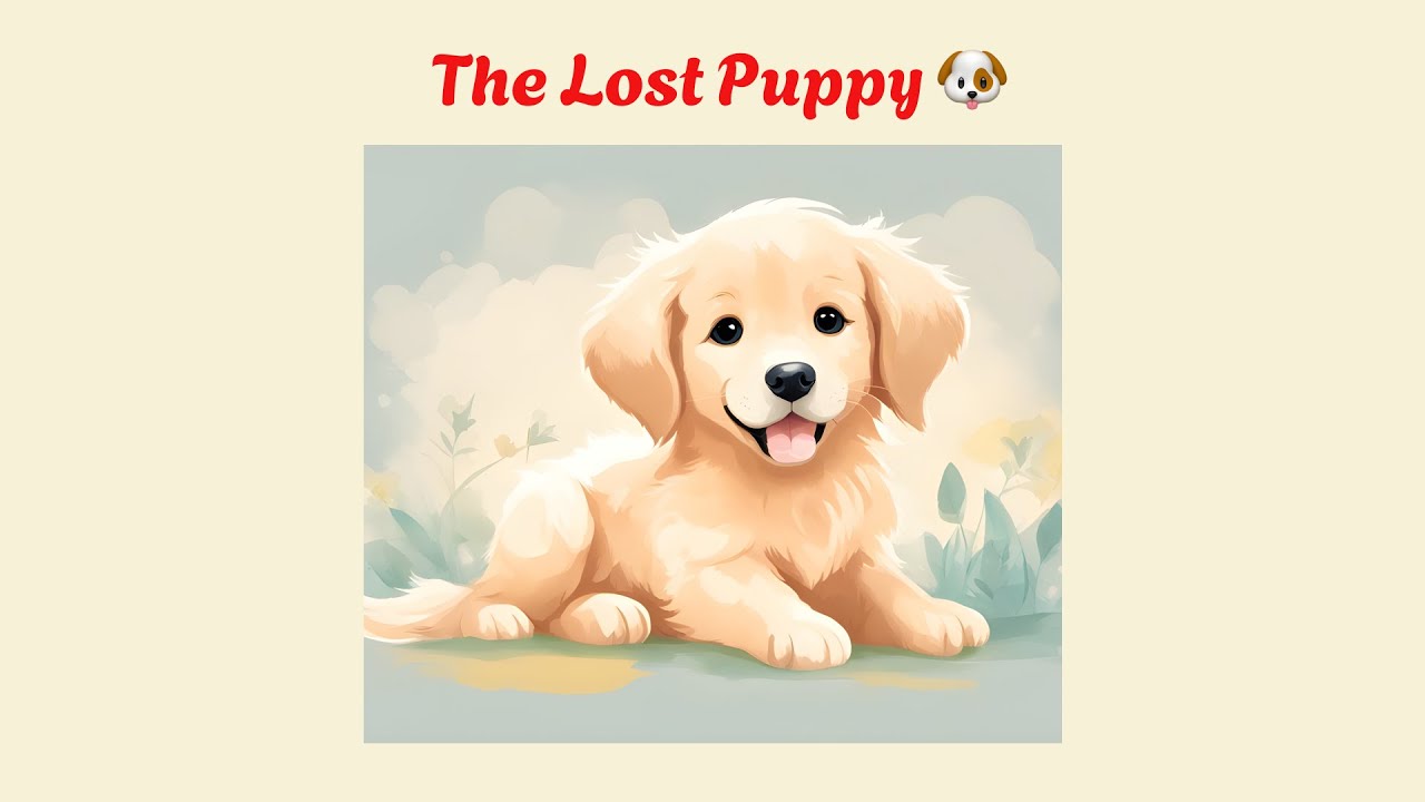 Best Kids story | The Lost Puppy | Best Children story | Bed time story ...