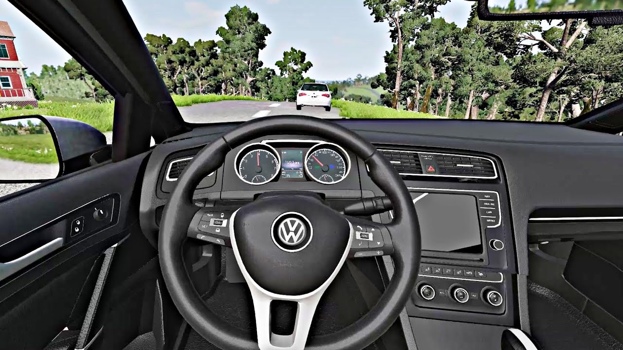 Volkswagen Golf R Estate (Mk7) 2017 - BeamNG Drive [Steering Wheel ...