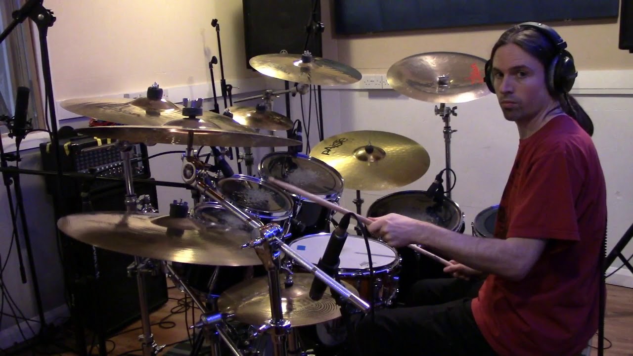 PYTHIA - The Solace of Ancient Earth - Drum Studio Video - YouTube