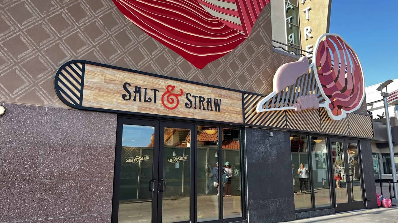 Salt & Straw Walkthrough Tour - Disney Springs Orlando (Filmed on a ...