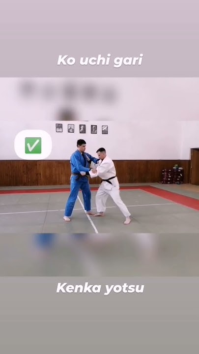 ko uchi gari training kenka yotsu #judo - YouTube