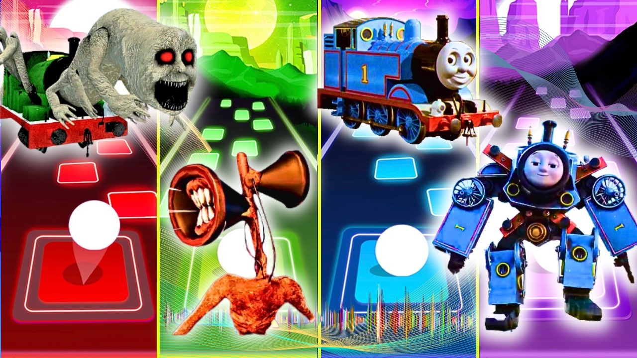 Cursed Percy Reaction vs Siren Head vs Thomas The Train vs Thomas The ...