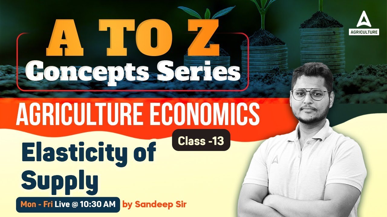 Agricultural Economics Lecture #13 | IBPS AFO | ICAR JRF Social Science | ASRB NET Economics ...