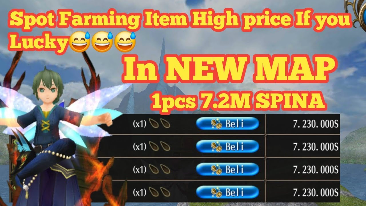 TORAM ONLINE SPOT FARMING ITEM MAHAL DI MAP TERBARU DUNIA TORAM BY ...