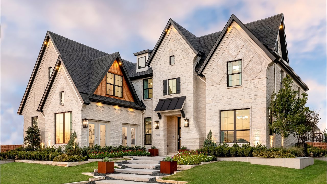 TOUR AN INCREDIBLE BREATHTAKING MODEL HOME NEAR DALLAS TEXAS | TEXAS ...