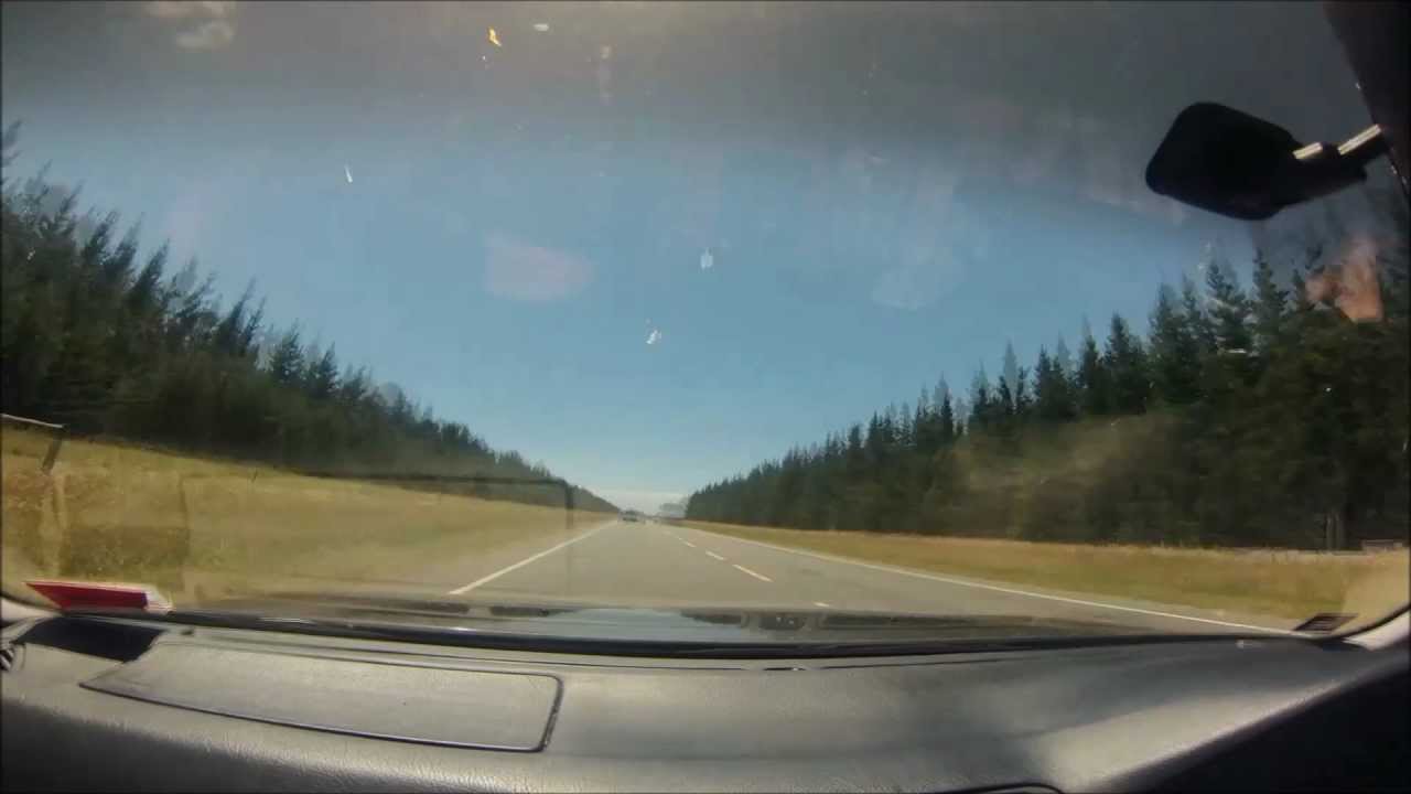 Christchurch to Culverden NZ in Time Lapse - YouTube