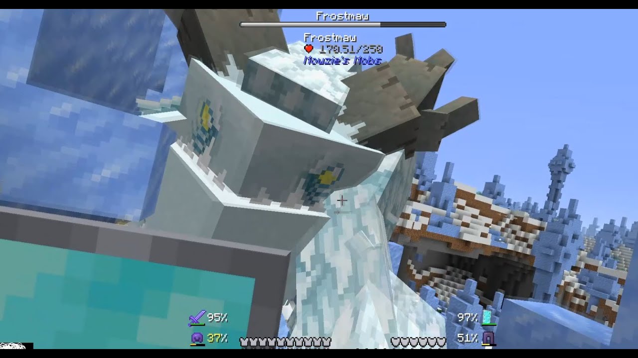 Mundo PinPin #15 | FROSTMAW HE VENIDO POR TU CABEZA | Minecraft Mods ...