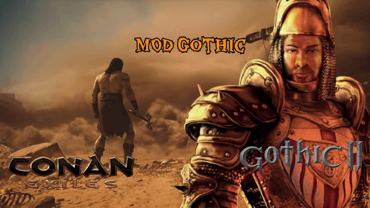 Conan Exiles - Miasto Khorinis [Mod Gothic Beta ] - YouTube