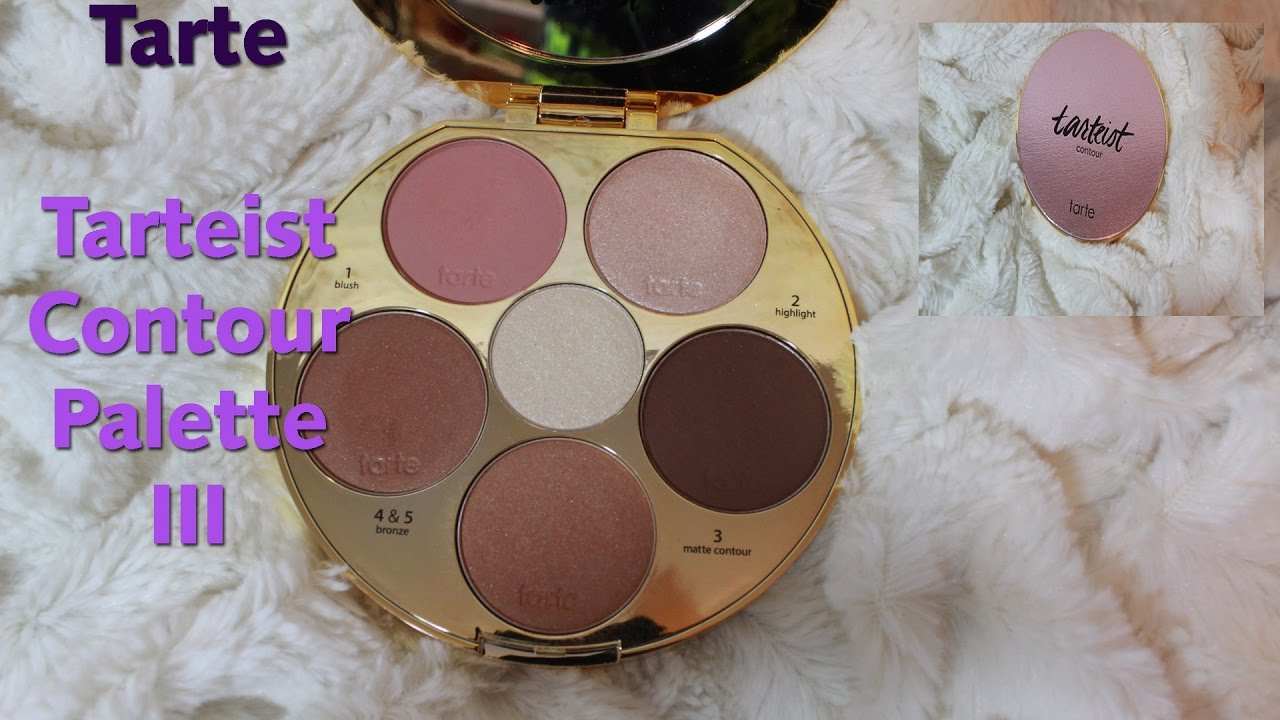 Tarte Tarteist Contour Palette III (Limited Edition) - YouTube