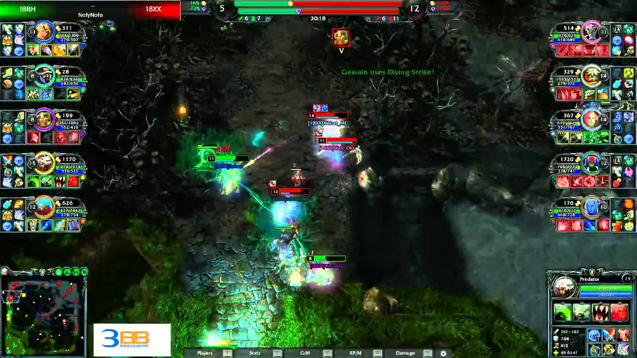 HSTE #7th Round WES.IBBH vs 18XX part 1 - YouTube