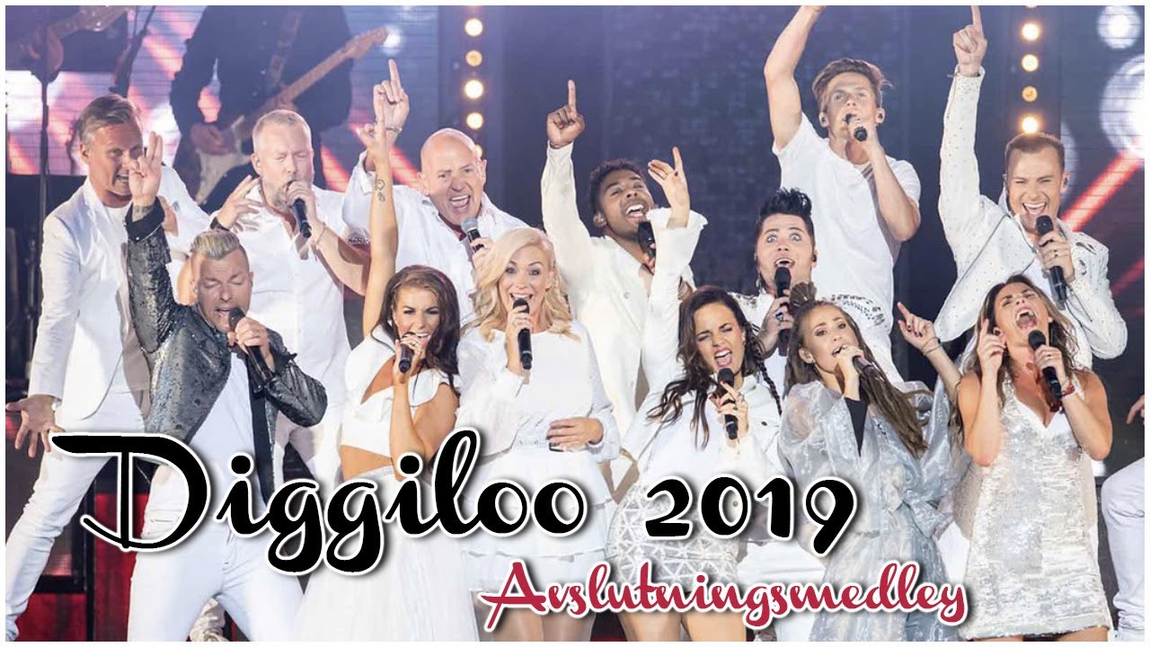 Diggiloo 2019 - Avslutningsmedley - YouTube