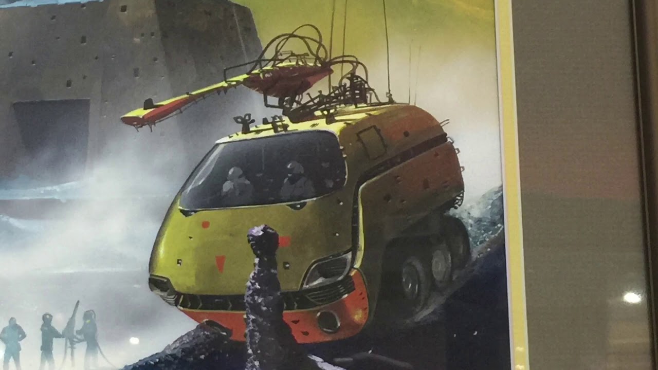 Vintage Chris Foss Sci-Fi Book Cover Paintings - YouTube