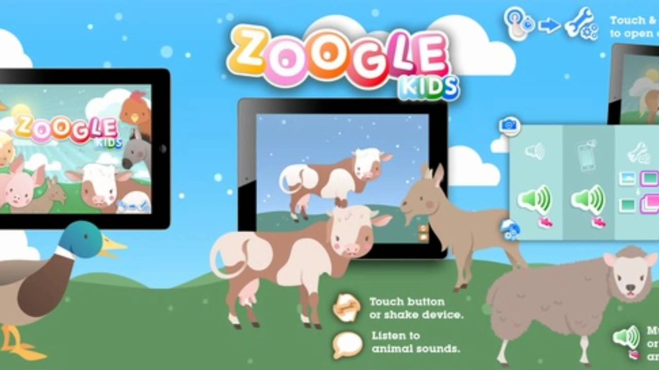 App-Preview: Zoogle Kids - Create your own funny animals! - YouTube