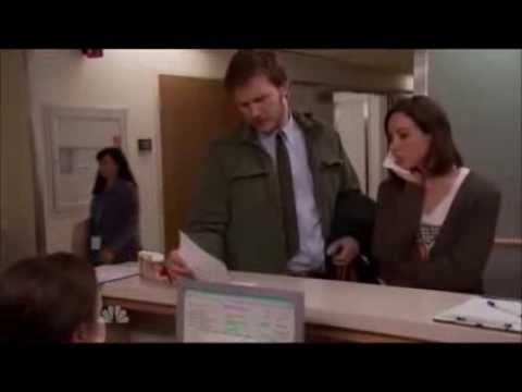 Parks and Rec - Andy Dwyer runs from doctor bill - YouTube