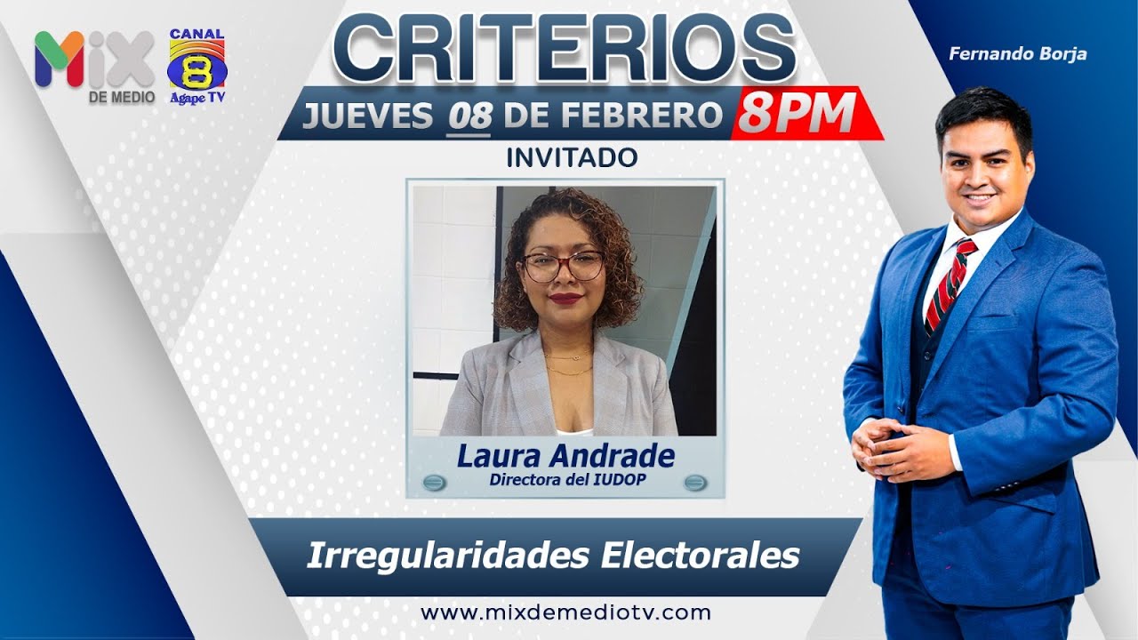 𝐄𝐧𝐭𝐫𝐞𝐯𝐢𝐬𝐭𝐚 #𝐂𝐫𝐢𝐭𝐞𝐫𝐢𝐨𝐬 | Laura Andrade, Directora del IUDOP - YouTube