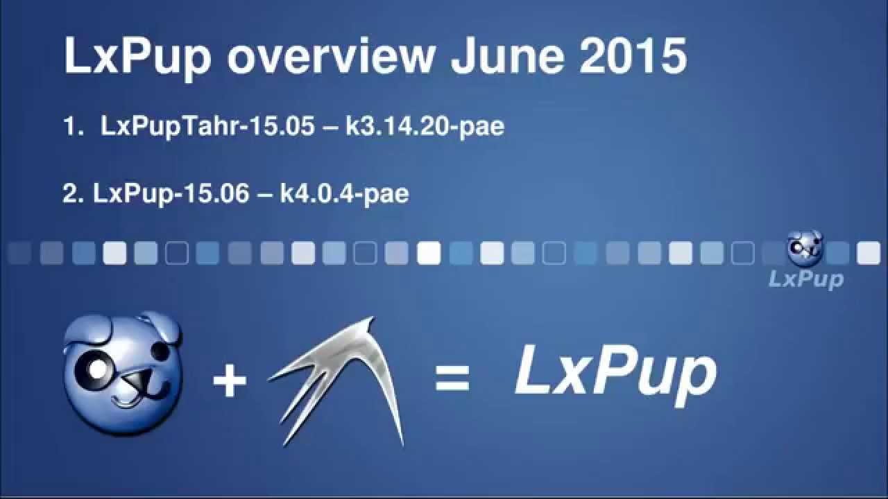 LxPup Update - June 2015 - YouTube