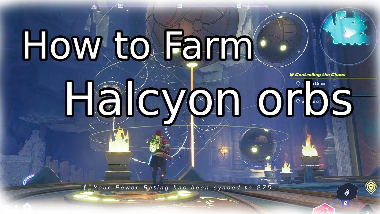 How to Farm Halcyon Orbs in Wayfinder - YouTube
