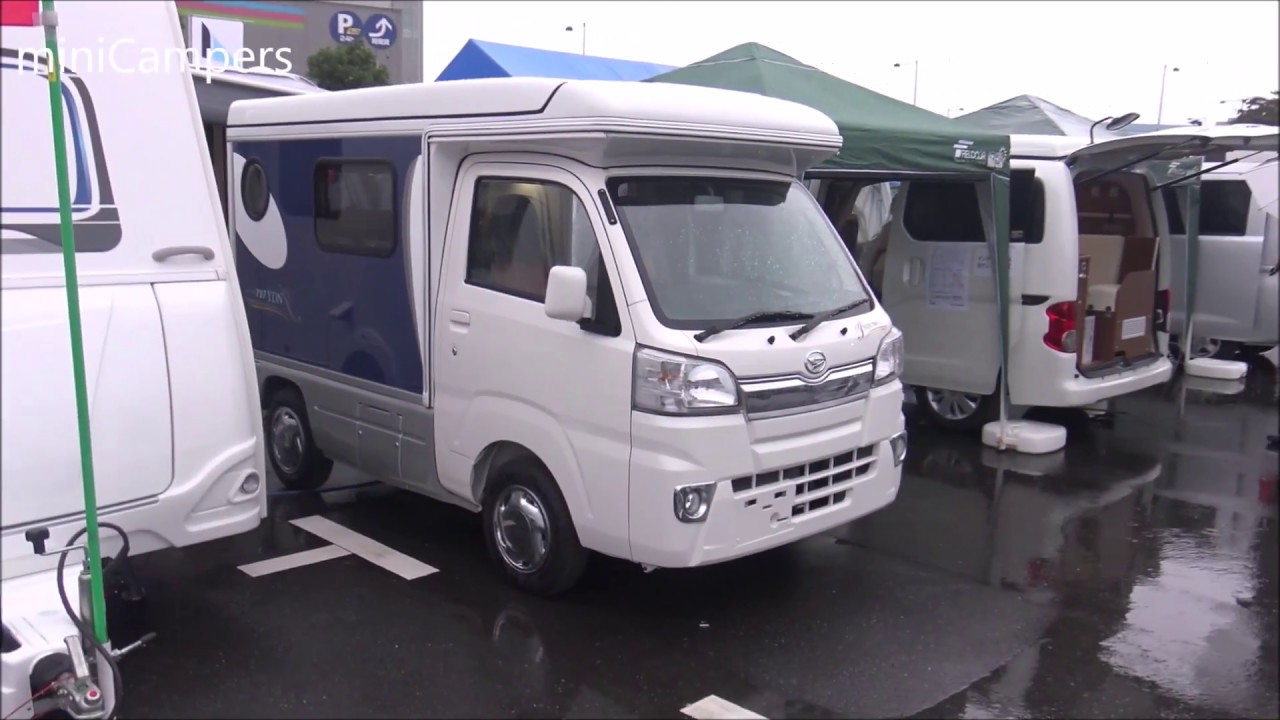 Japanese mini Camper 2018 キャンピングカー - YouTube