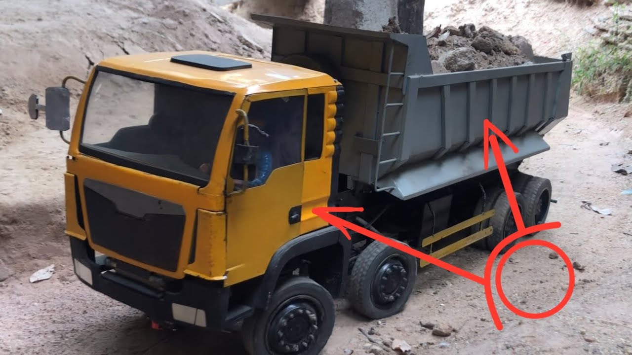 Incredible Multi Task Dump Truck 4X4 Work on Construction Site ...