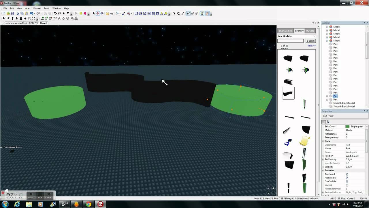 How I Build ROBLOX Stages Part 1 - YouTube