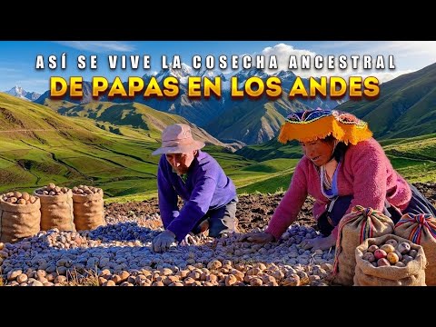 Watia tradicional y cosecha gigante de papas nativas 🏞️