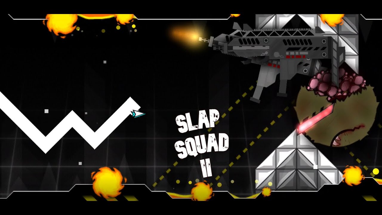"Slap Squad II" [EASY DEMON] by DanZmen | Geometry Dash 2.11 - YouTube