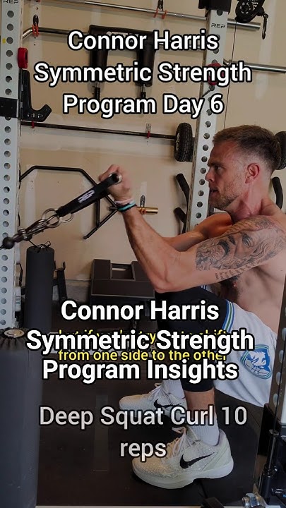 Connor Harris Symmetric Strength Program Day 6 #fitdad #athlete # ...