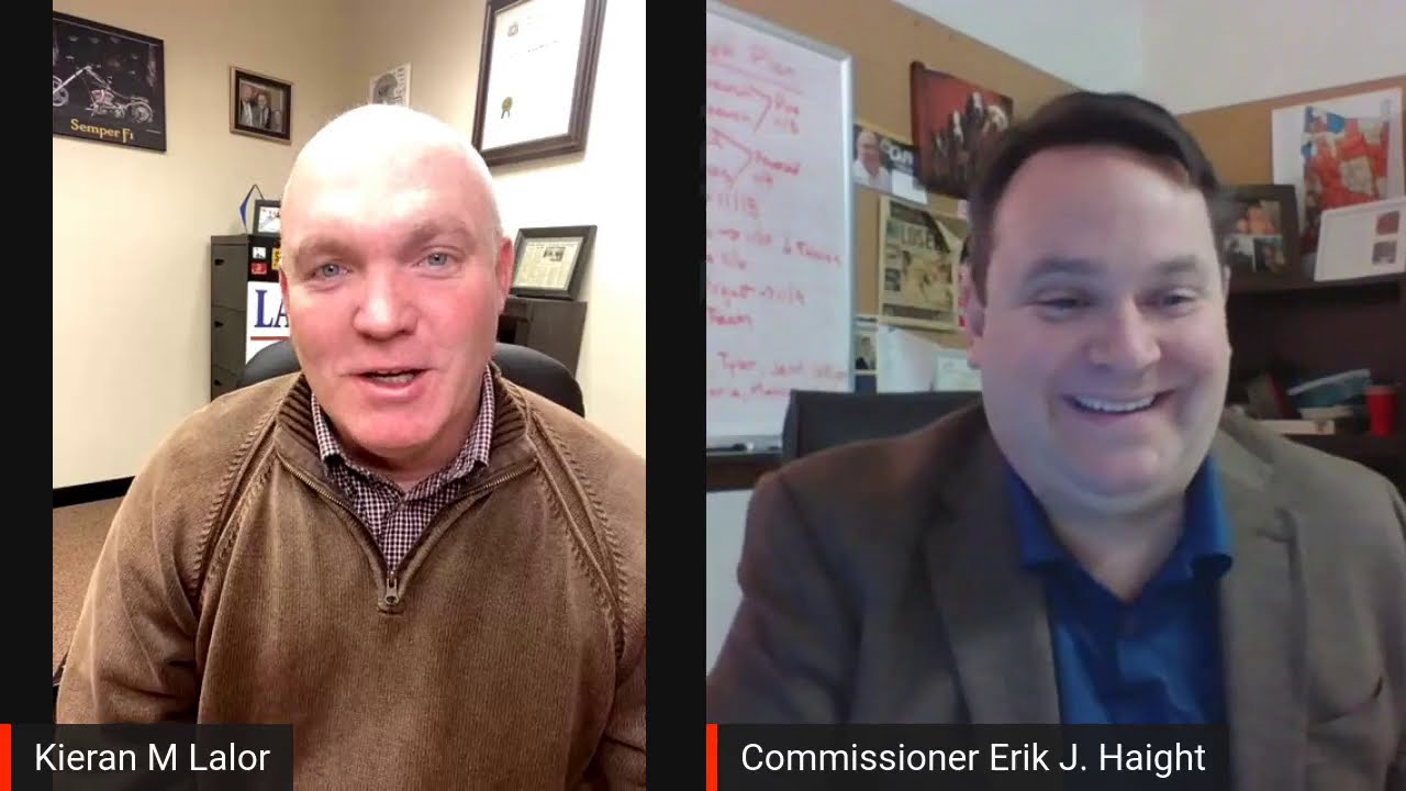 Lalor Talks Ballot Security With Elections Commissioner Erik Haight ...
