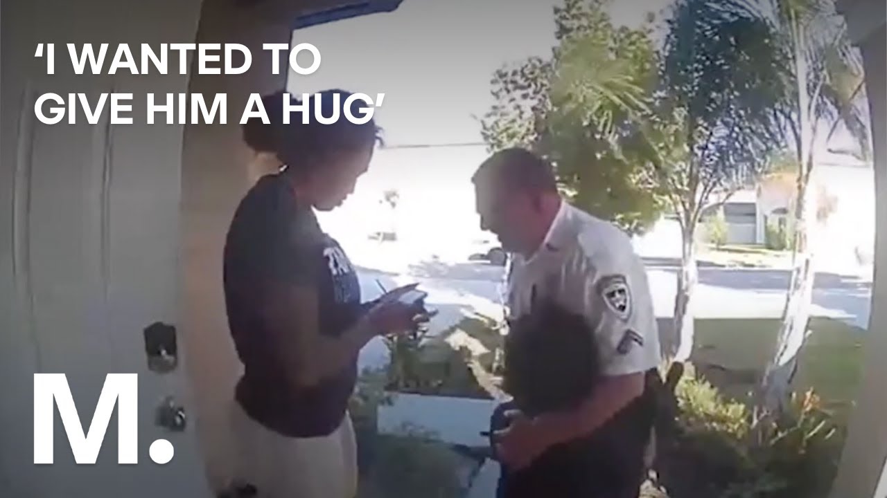 Boy Calls 911 To Give Police a Hug - YouTube