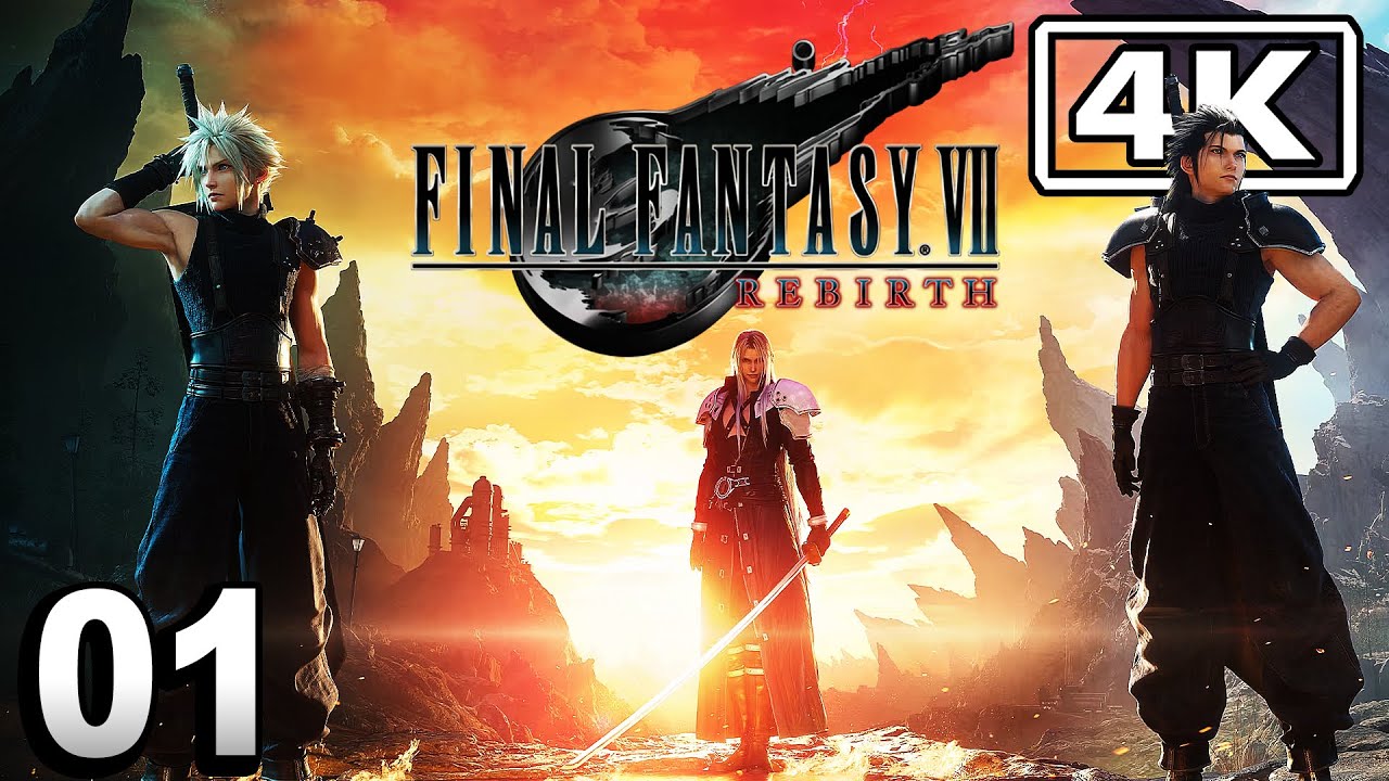 Final Fantasy VII Rebirth - Gameplay Walkthrough Part 01 PS5 4K 60FPS ...